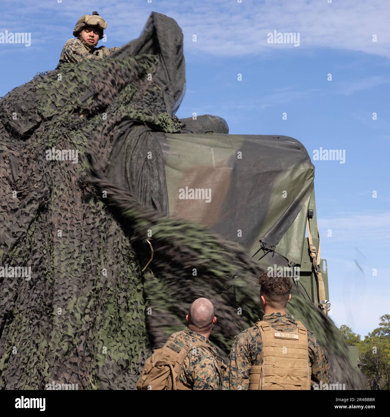 U.S. Marines with 2d Battalion, 10th Marine Regiment, 2d Marine ...