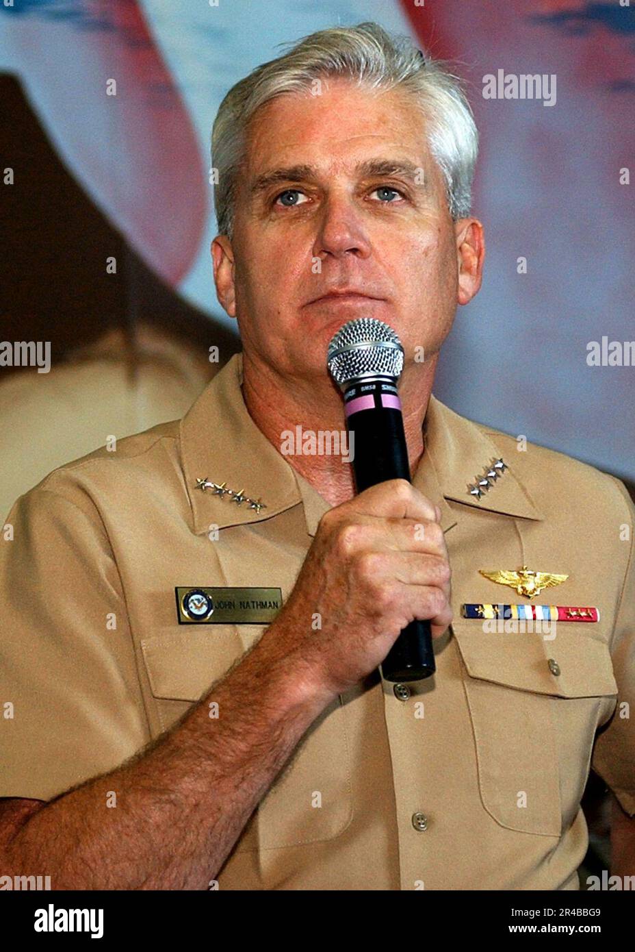 US Navy Commander, U.S. Fleet Forces Command, Adm. John B. Nathman ...