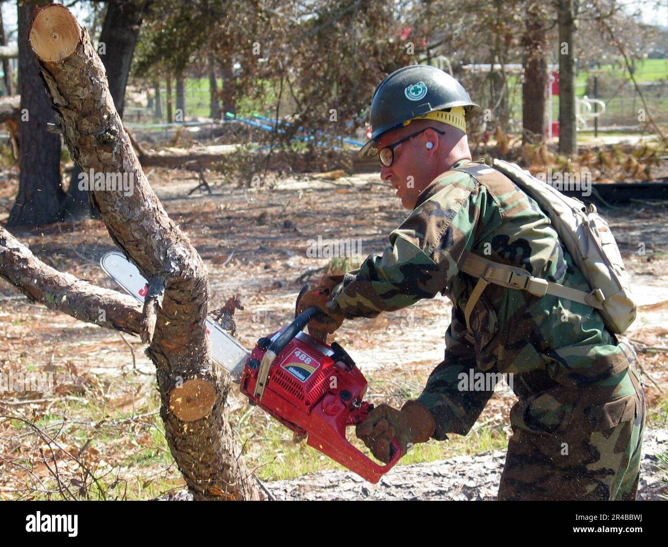 US Navy A U.S. Navy Seabee from Naval Mobile Construction Battalion ...