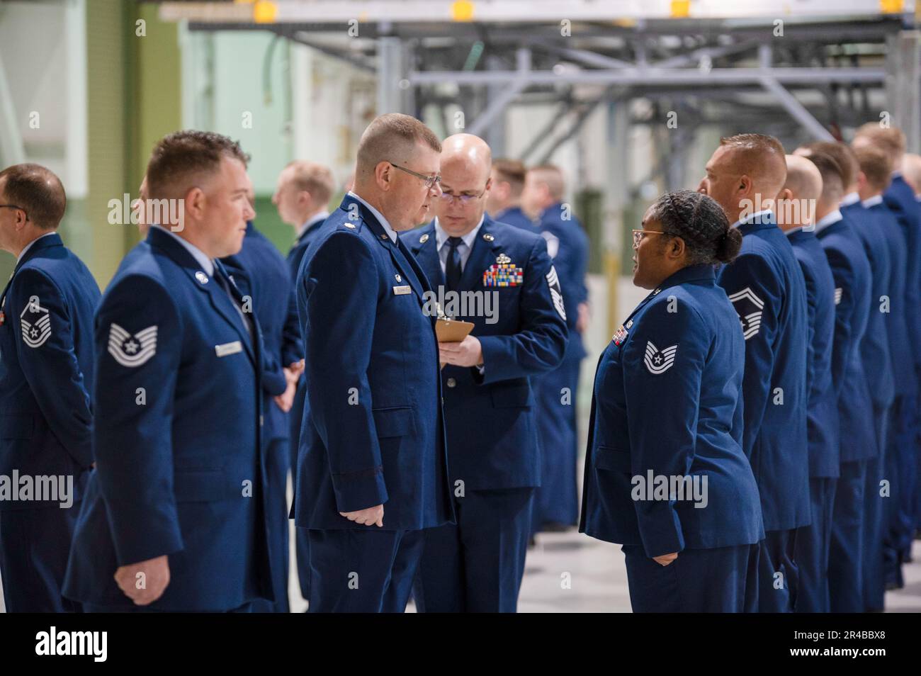 U.S. Air Force Maj. Jon Alexander, 167th Maintenance Squadron commander ...