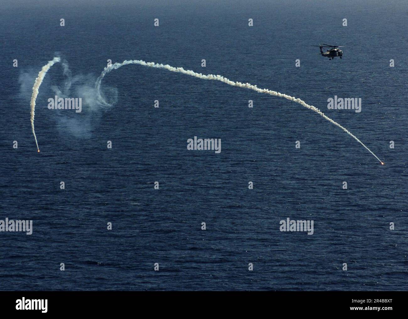 US Navy An HH-60H Seahawk helicopter assigned to the Tridents of ...