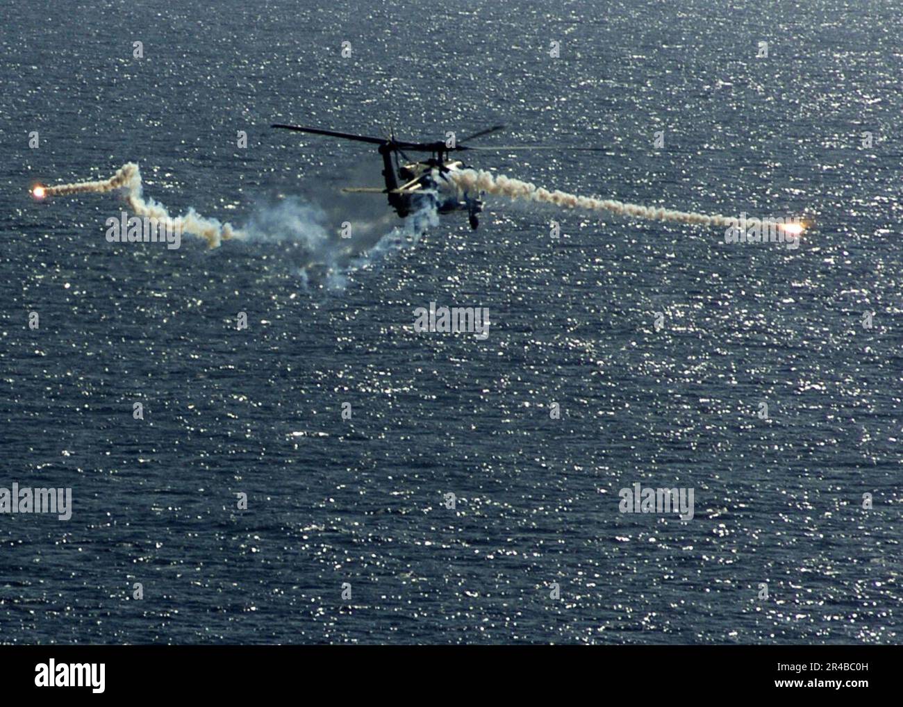 US Navy An HH-60H Seahawk helicopter assigned to the Tridents of ...