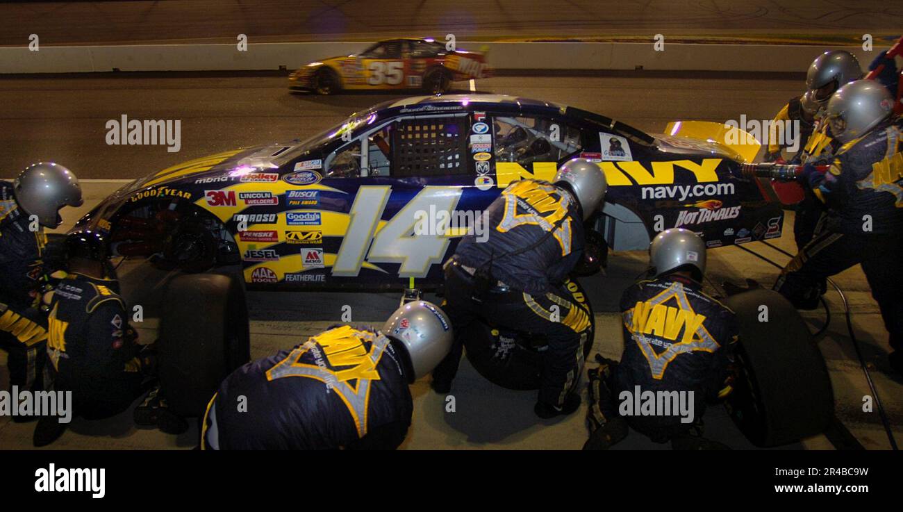 US Navy The pit crew of the No. 14 Navy Dodge Charger from the Navy ...