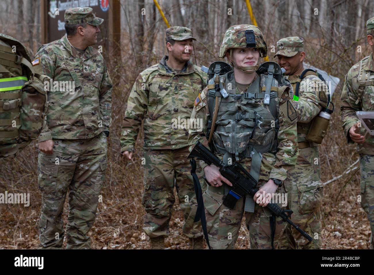 U.S. Army Sgt. Rachel Moniz, a recruiting and retention non ...
