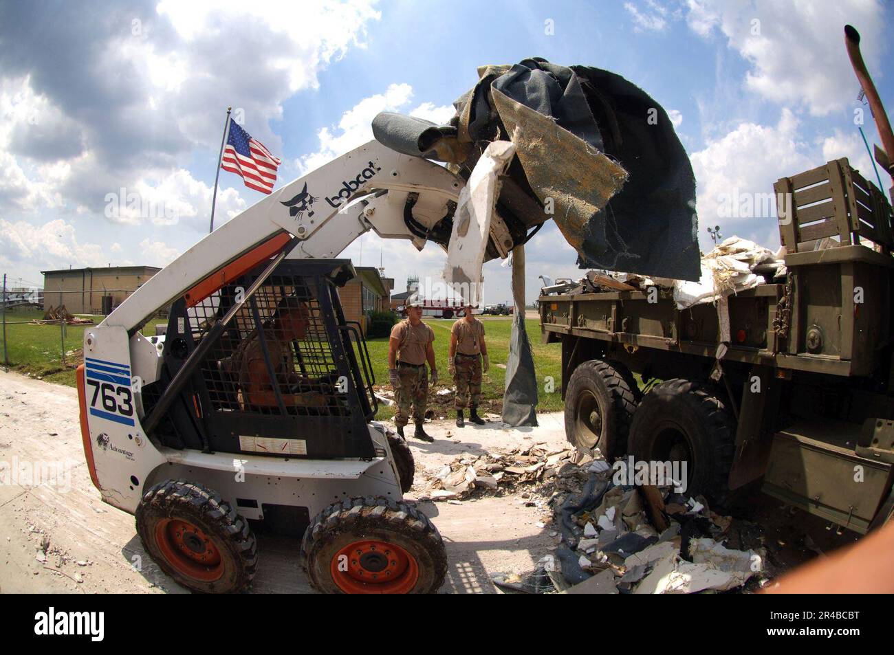 Us Navy Utilitiesman 3rd Class Assigned To Naval Mobile Construction Battalion Four Zero Nmcb