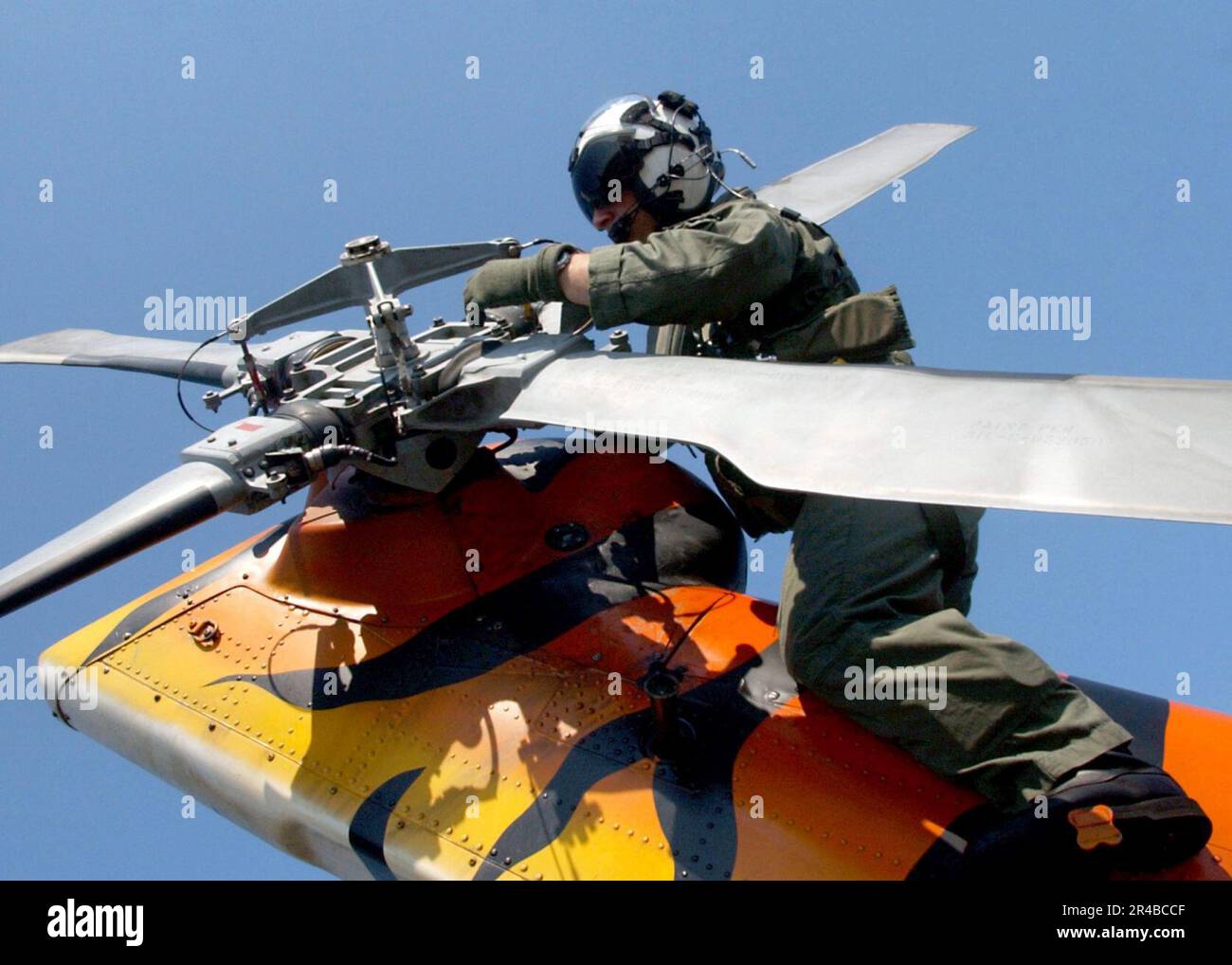 US Navy Lt. a pilot assigned to the Battle Cats of Helicopter Anti ...