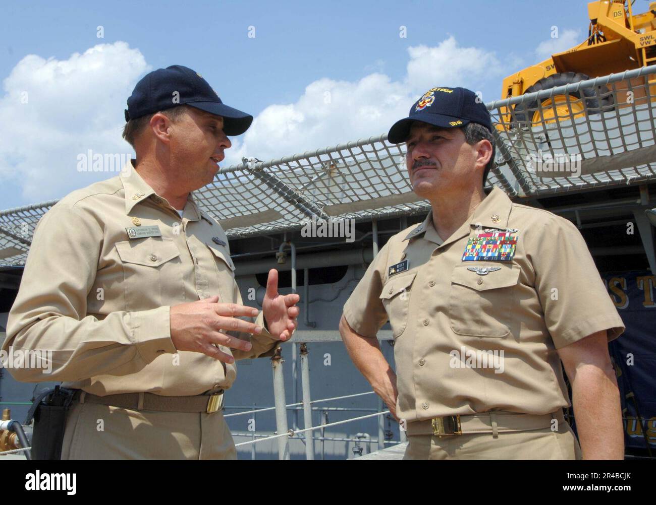 US Navy Master Chief Petty Officer of the Navy (MCPON) Terry Scott ...