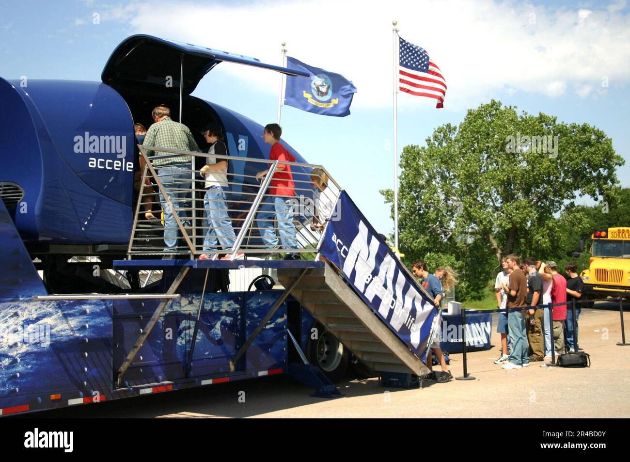 US Navy Students from the Canadian Valley Technology Center experiance ...