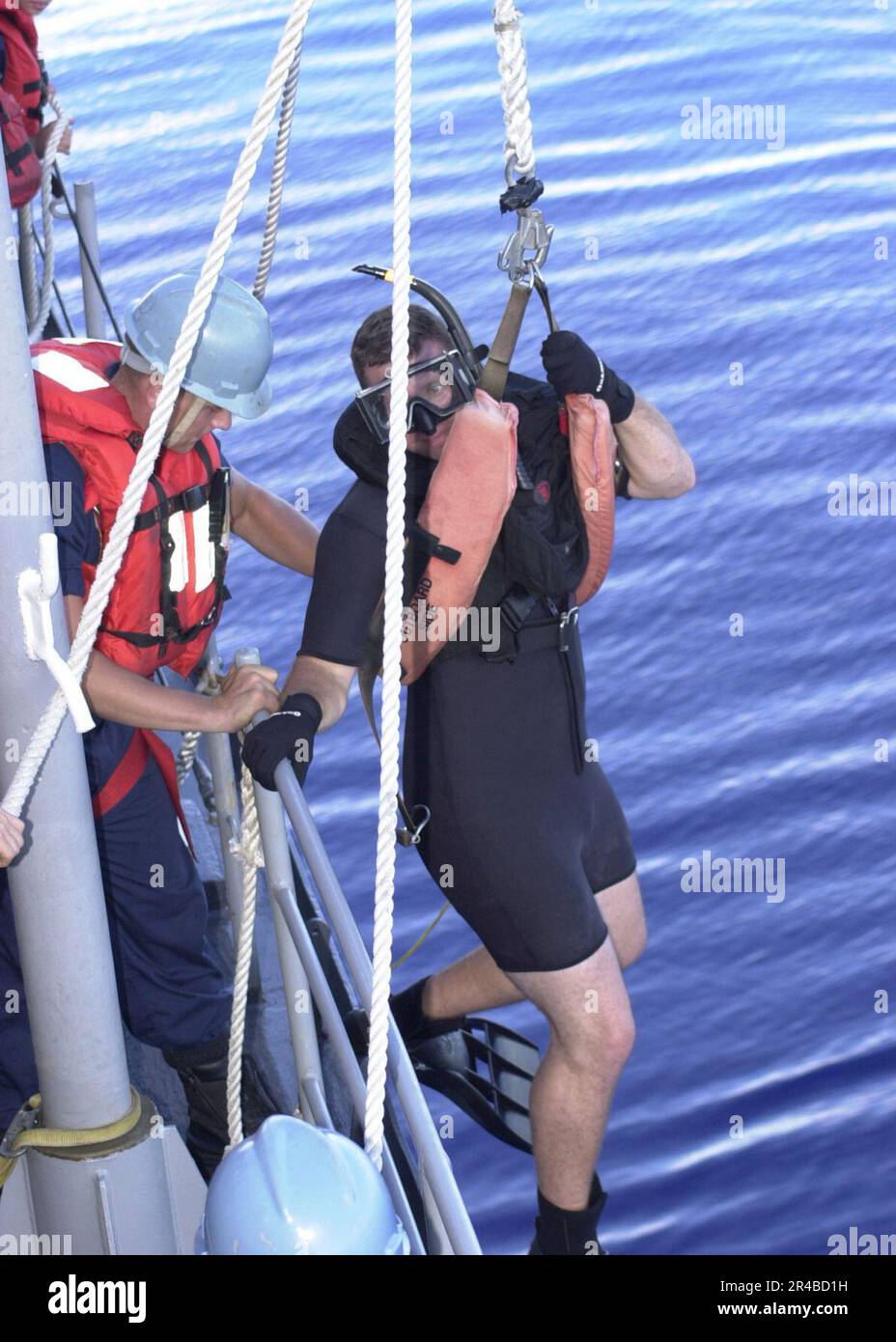 US Navy U.S. Navy Petty Officer 3rd Class a search and rescue swimmer ...