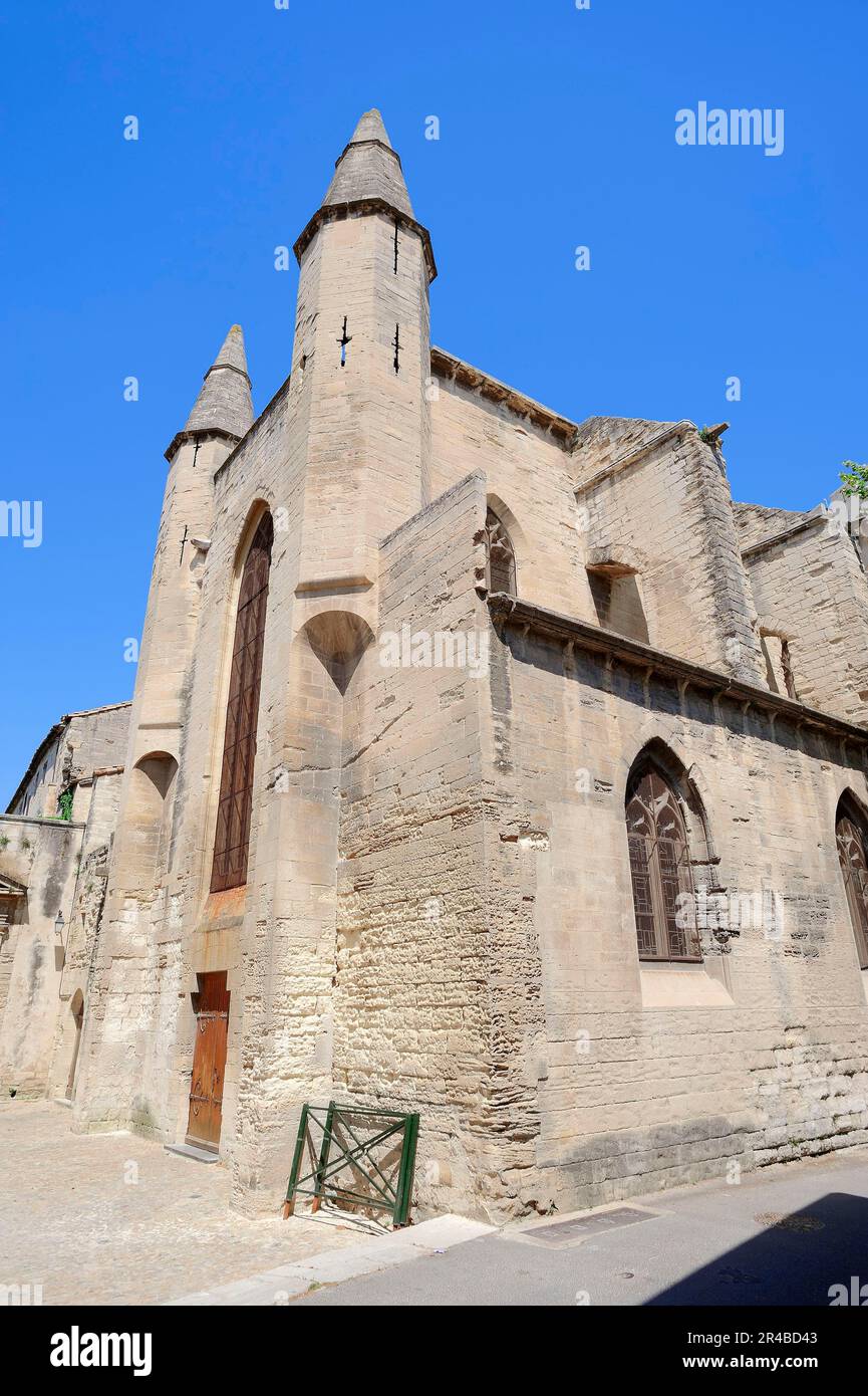 Church Collegiale Notre-Dame, Villeneuve les Avignon, Gard, Languedoc ...