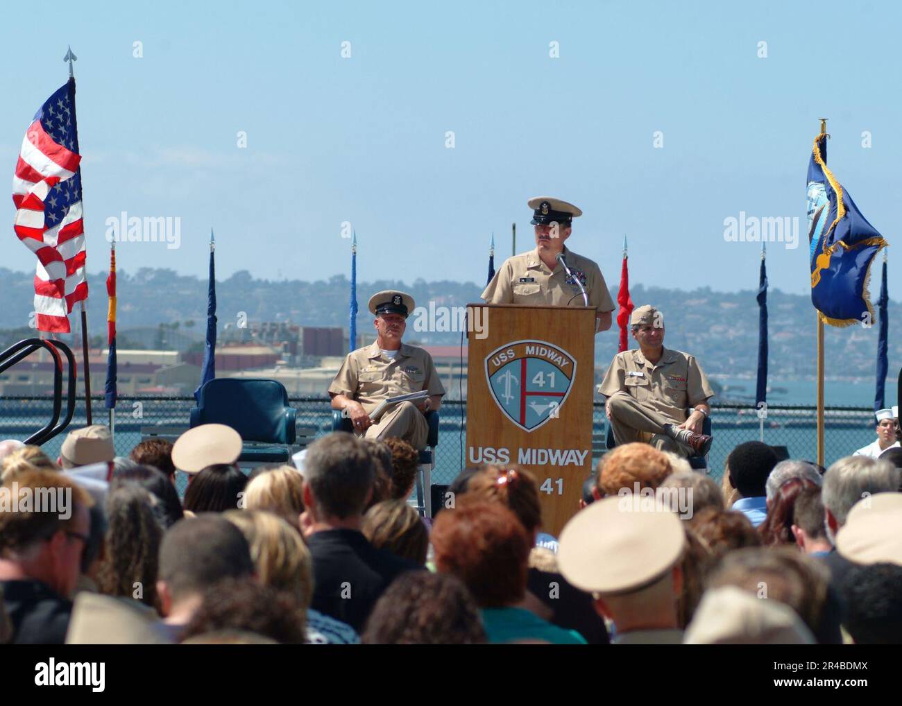 US Navy Master Chief Petty Officer of the Navy (MCPON) Terry Scott ...