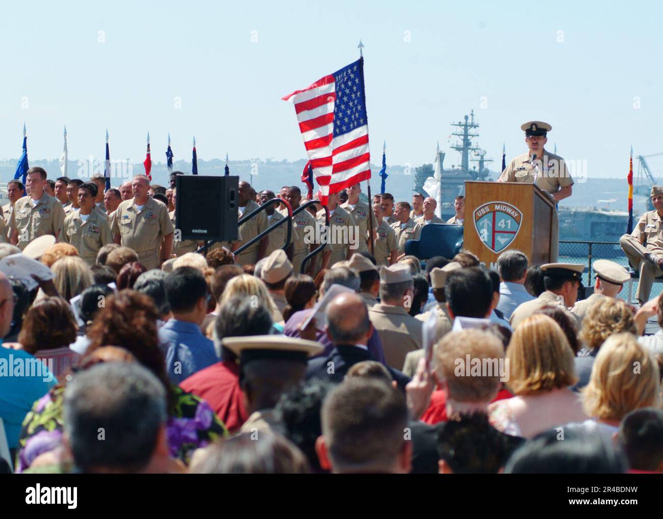 US Navy Master Chief Petty Officer of the Navy (MCPON) Terry Scott ...