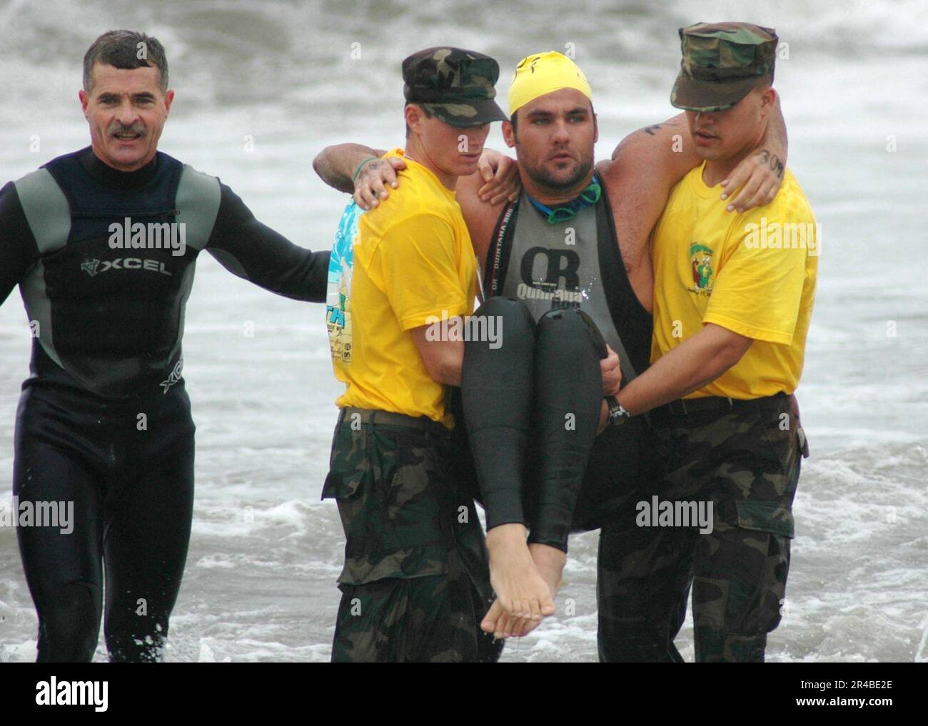 US Navy Basic Underwater Demolition-Sea, Air, and Land (SEAL) students ...