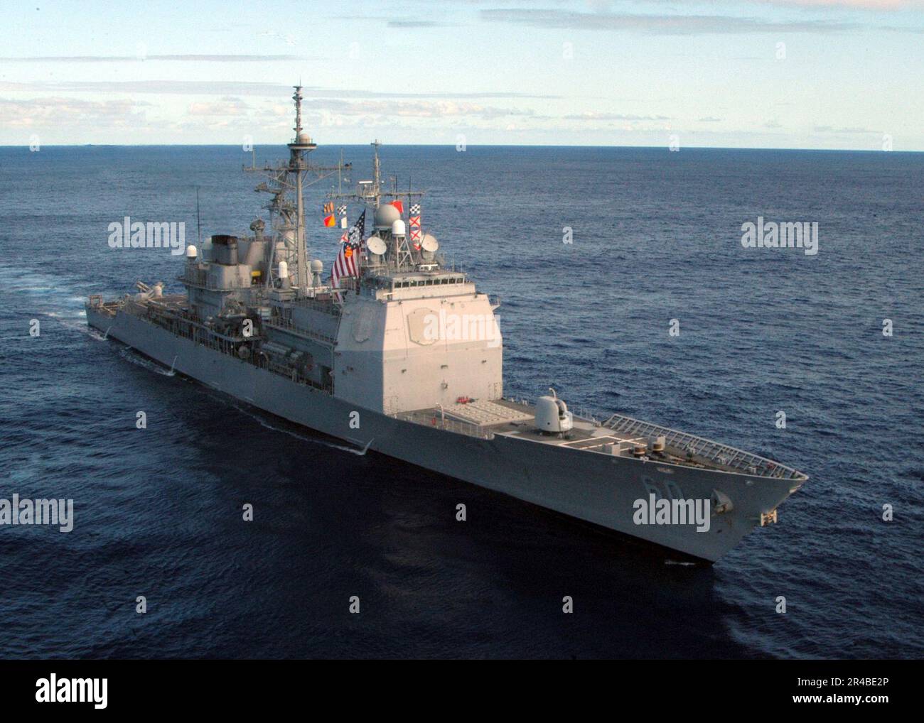 US Navy The guided missile cruiser USS Normandy (CG 60) underway in the ...