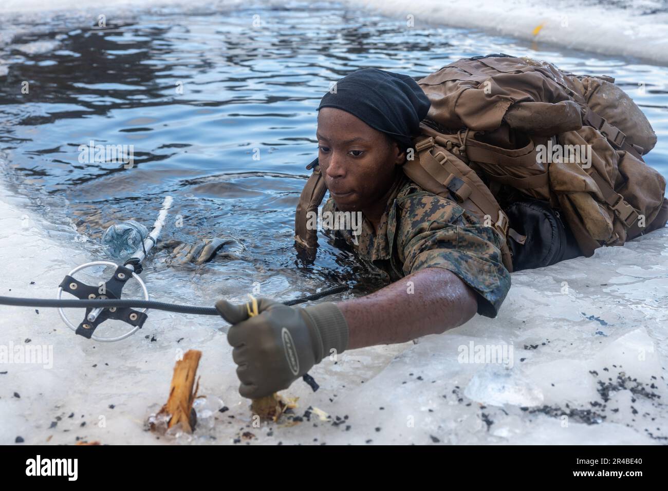 U.S. Marine Corps Pfc. Tyrone Williams, a motor vehicle operator with ...