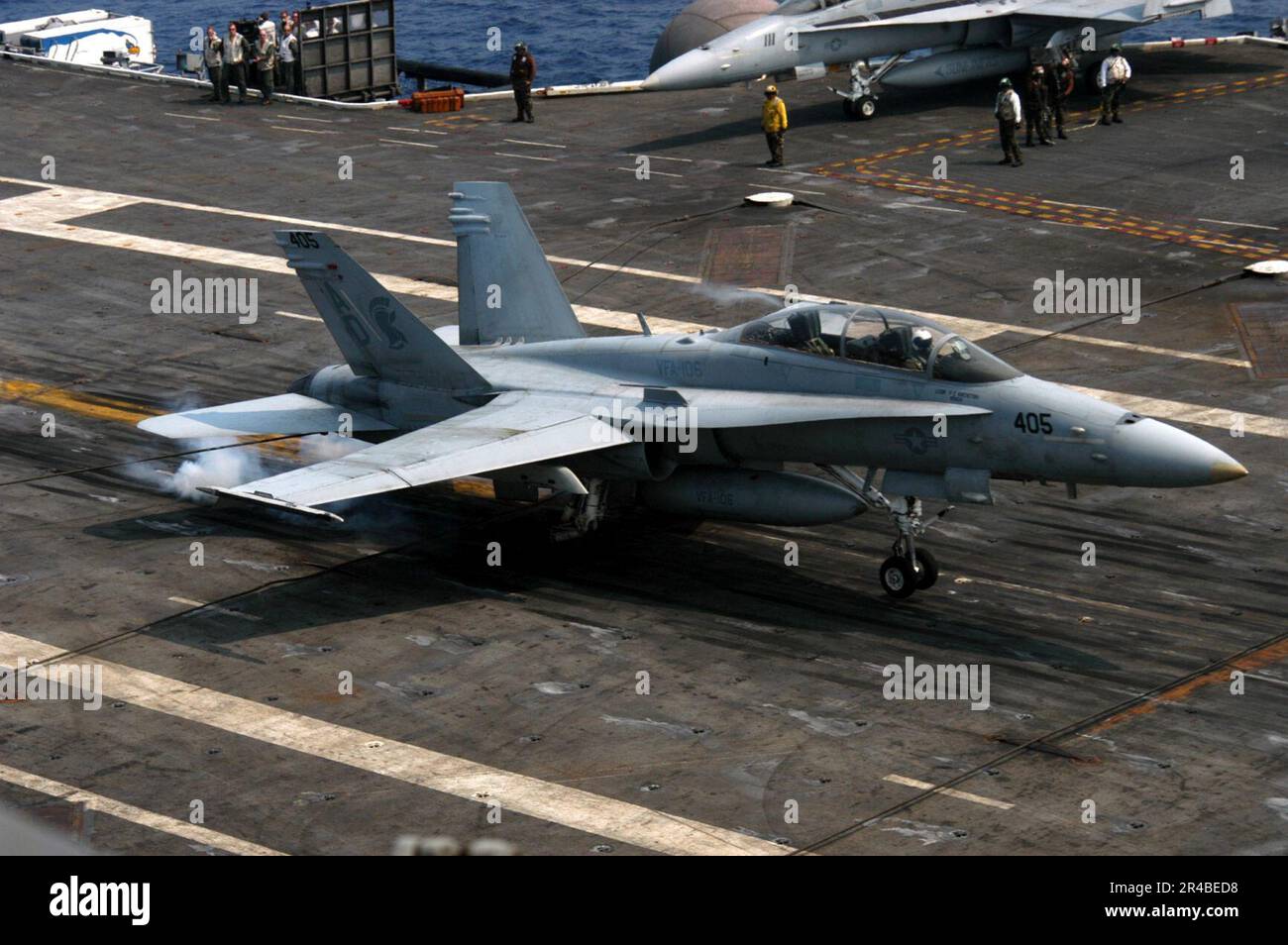 US Navy An F-A-18D Hornet, assigned to the Gladiators of Strike Fighter ... US Navy An F-A-18D Hornet, assigned to the Gladiators of Strike Fighter ...