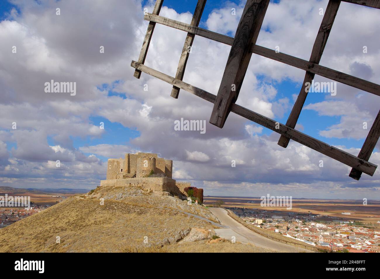 Windmills, Castillo de Consuegra, Consuegra, Toledo Province, Route of ...
