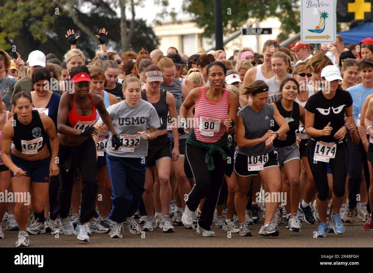 US Navy Marine Corp Recruiting Depot drill instructors run the Boot ...