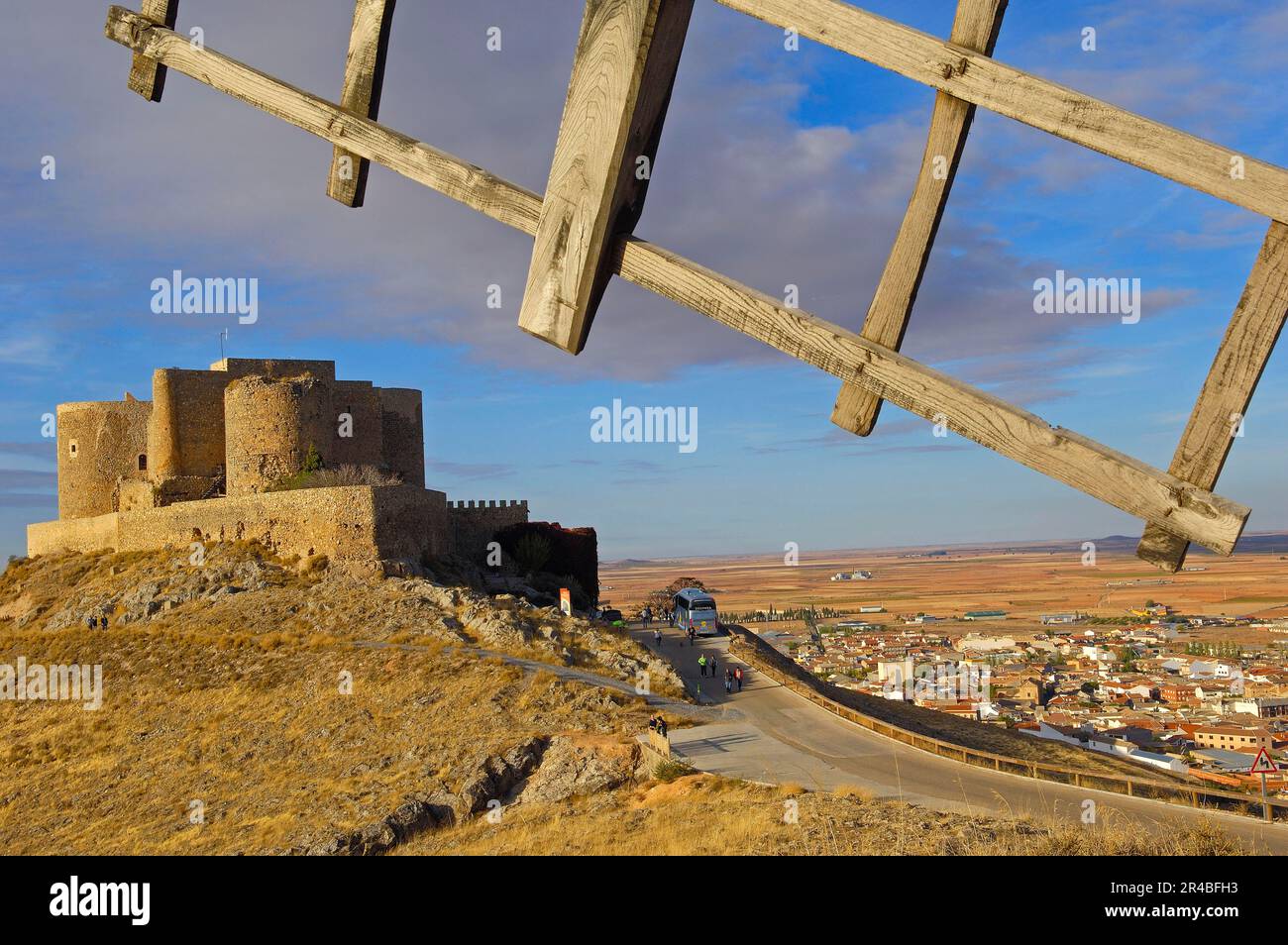 Windmills, Castillo de Consuegra, Consuegra, Toledo Province, Route of ...