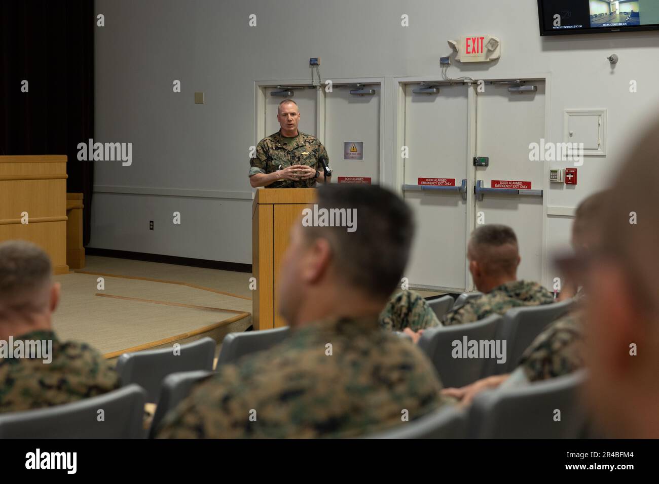 U.S. Marine Corps Brig. Gen. Michael E. McWilliams, the commanding ...