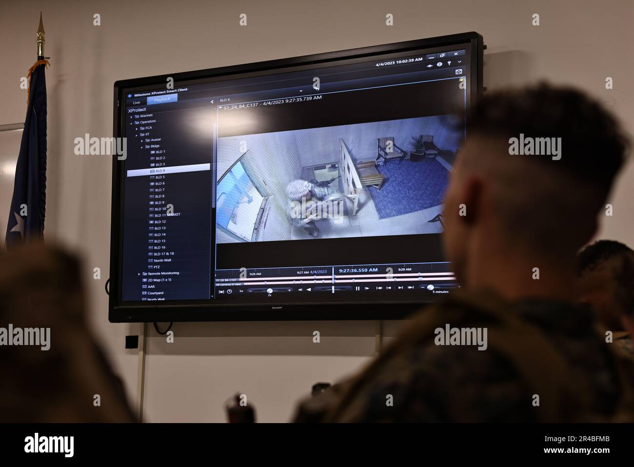 U.S. Marines with India company, 3rd Battalion, 2nd Marines, conduct an ...