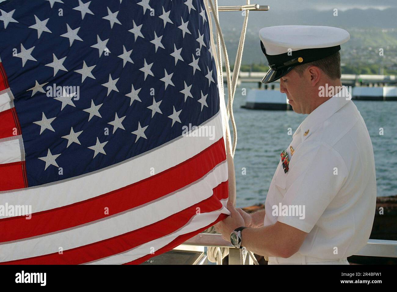 US Navy Chief Aircrew Survival Equipmentman assigned to Patrol Squadron ...