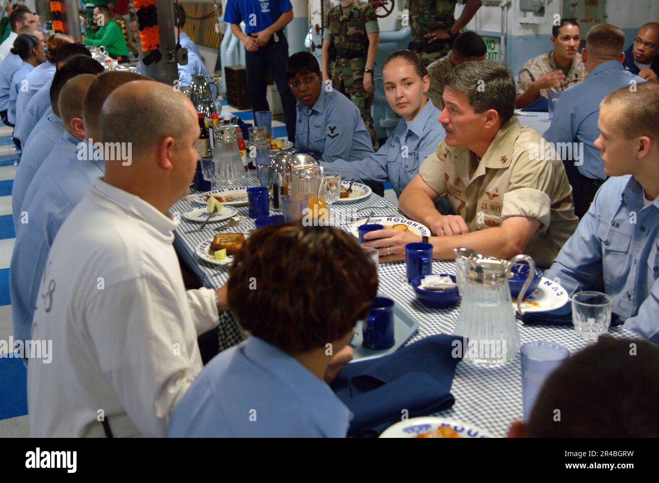 US Navy Master Chief Petty Officer of the Navy (MCPON) Terry Scott has ...