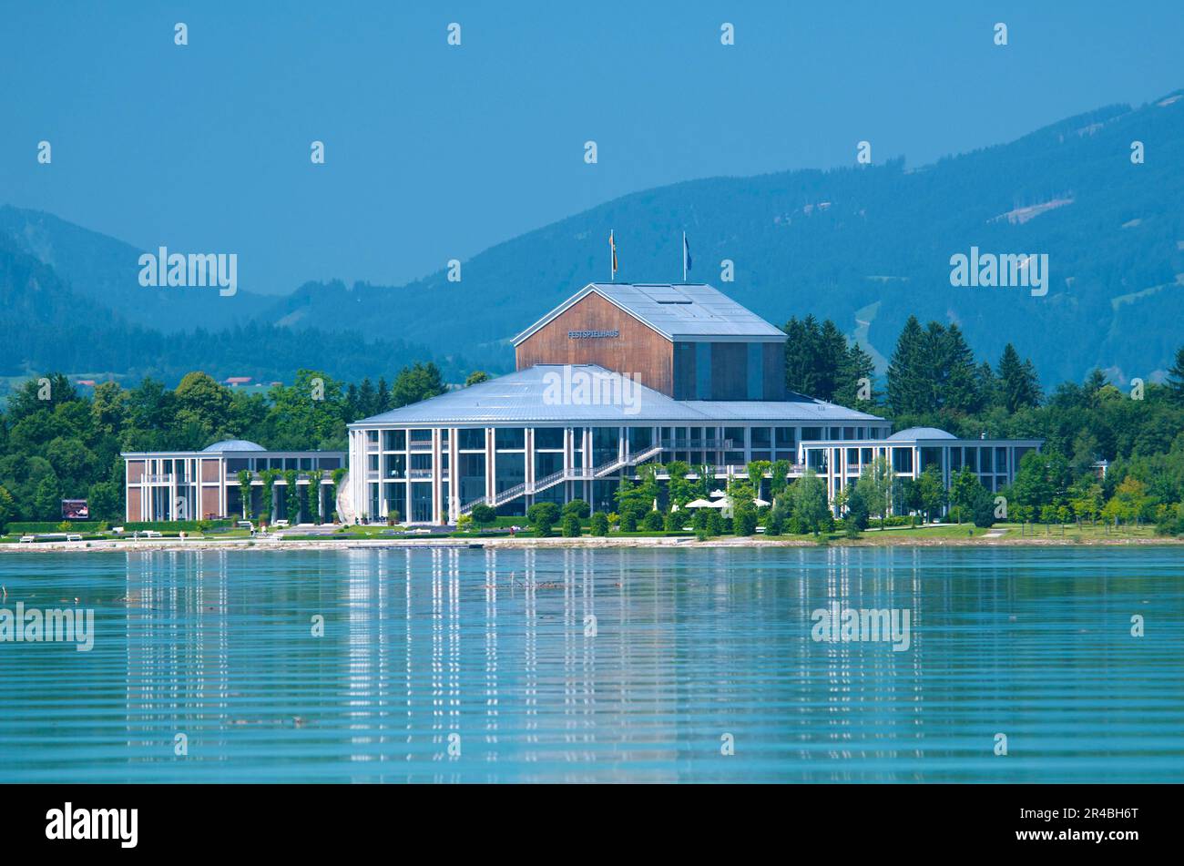 Musical Theatre at the Forggensee, near Fuessen, Allgaeu, Bavaria ...