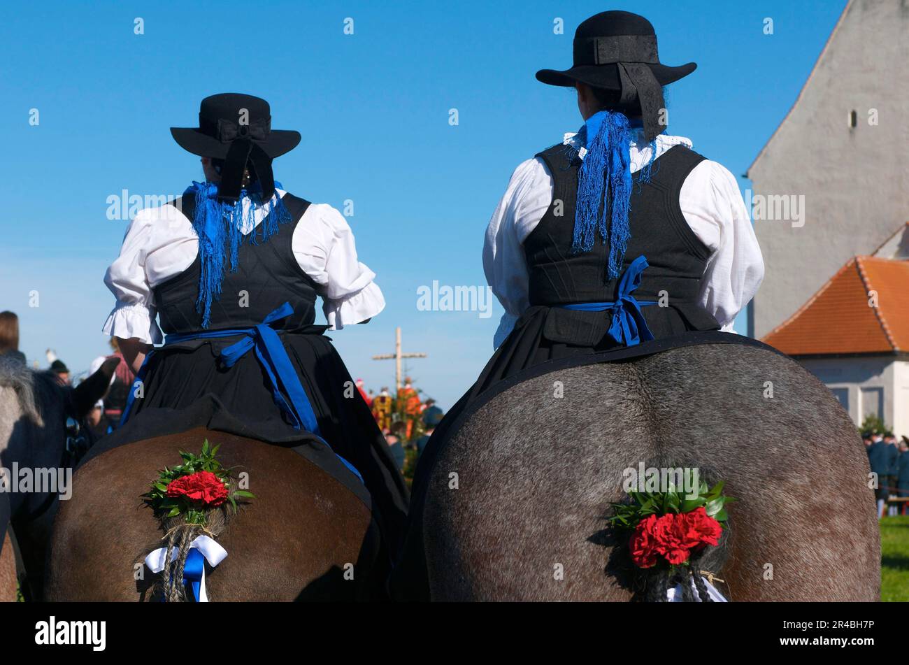 Pilgrimage to St. Koloman near Fuessen, Allgaeu, Bavaria, Germany Stock ...