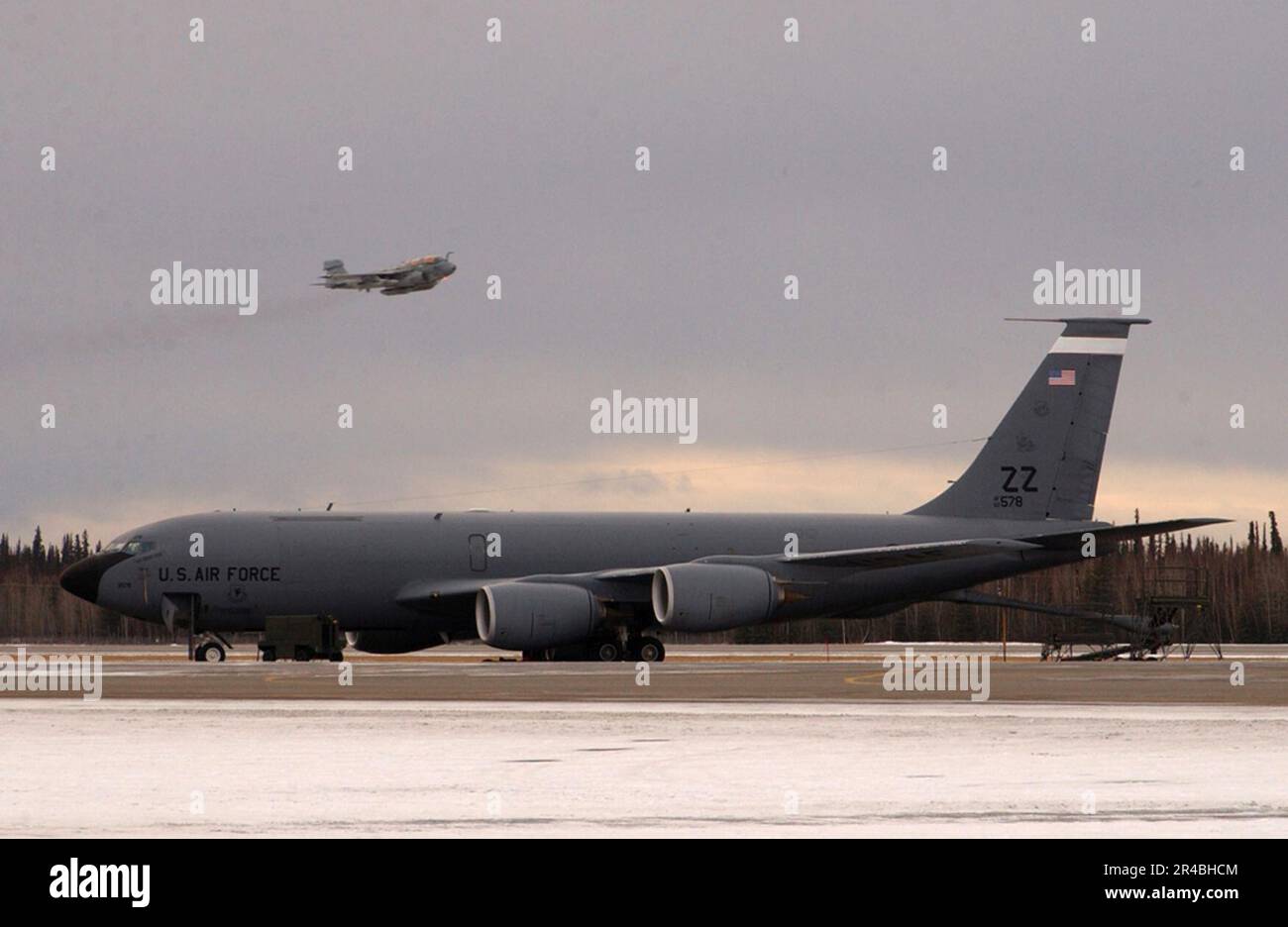 US Navy An EA-6B Prowler takes off from Eielson Air Force Base, Alaska ...