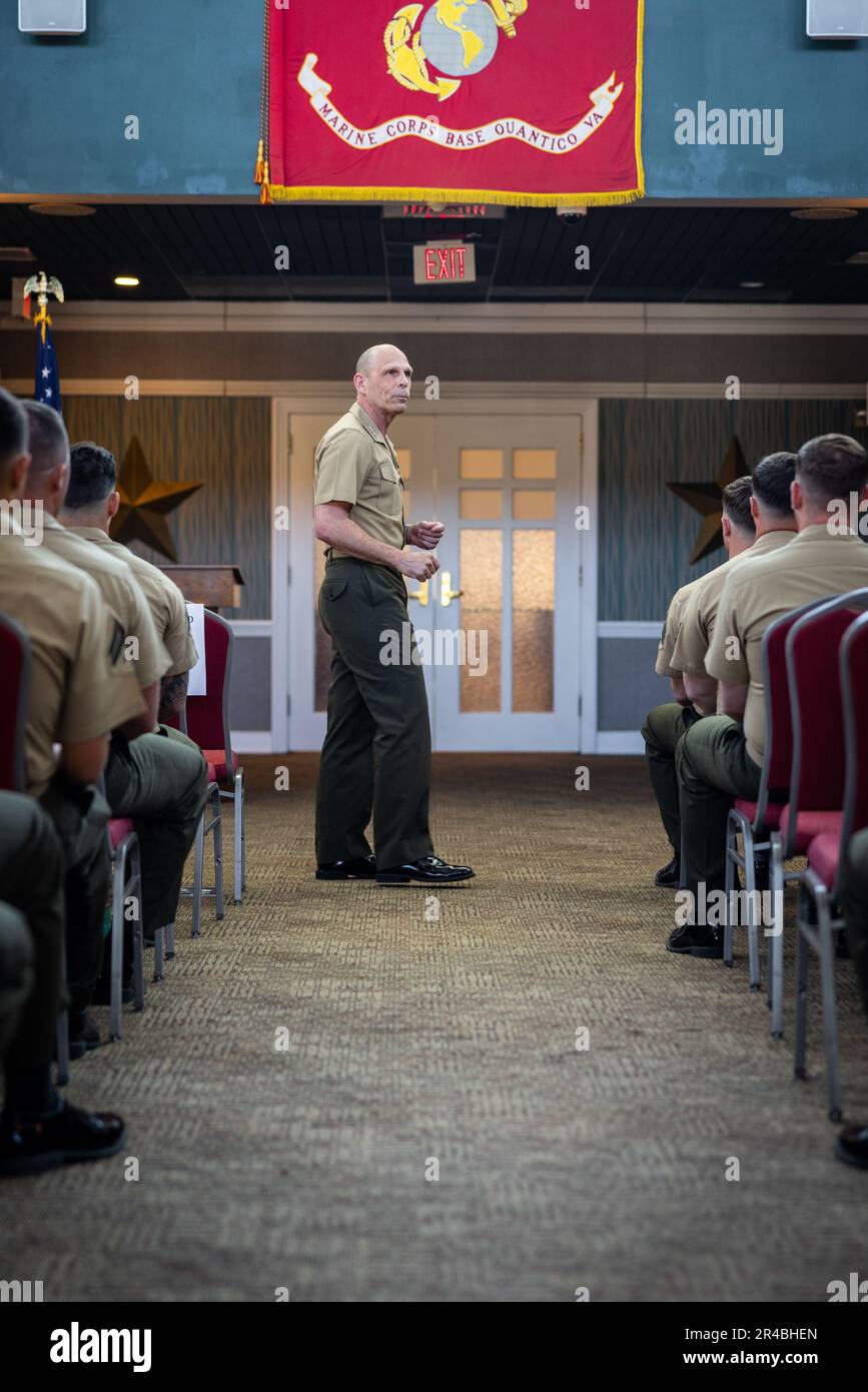 U.S. Marine Corps Lt. Gen. Kevin Iiams, commanding general with ...