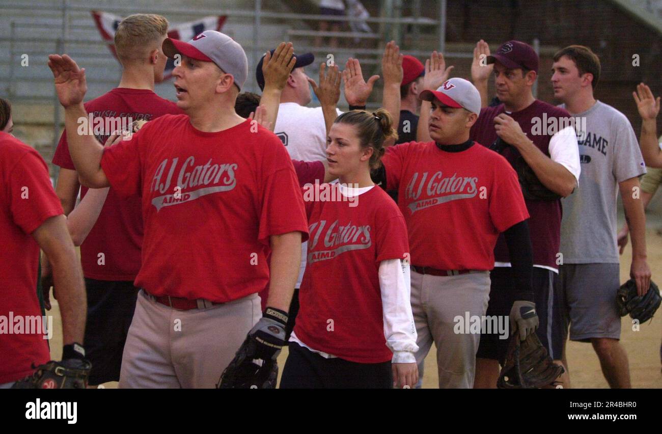 US Navy The Aircraft Intermediate Maintenance Department (AIMD) Gators ...