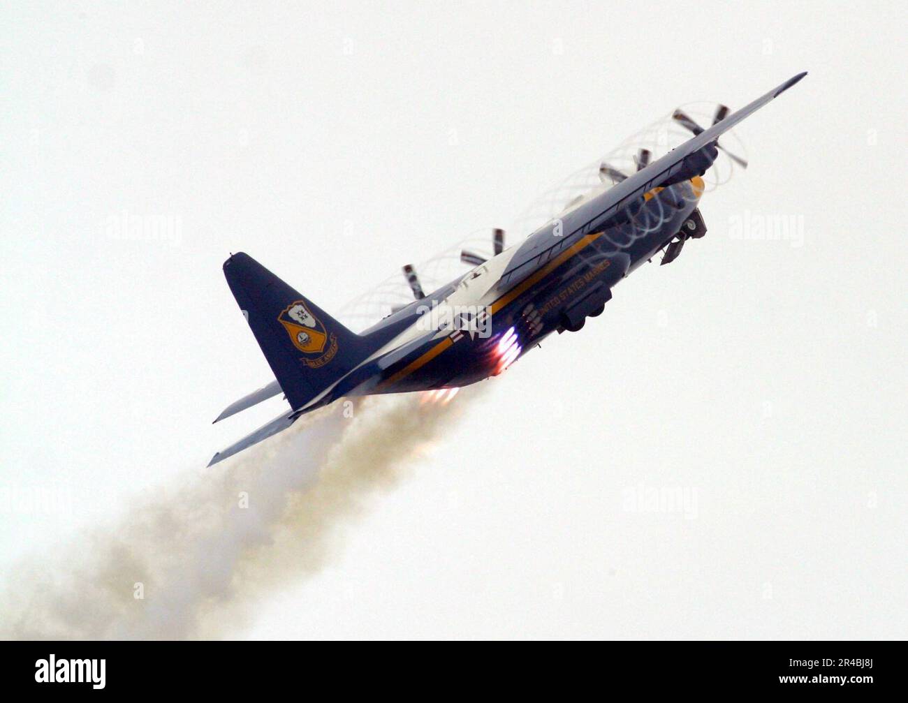 US Navy The U.S. Marine Corps C-130 Hercules, Fat Albert, assigned to ...