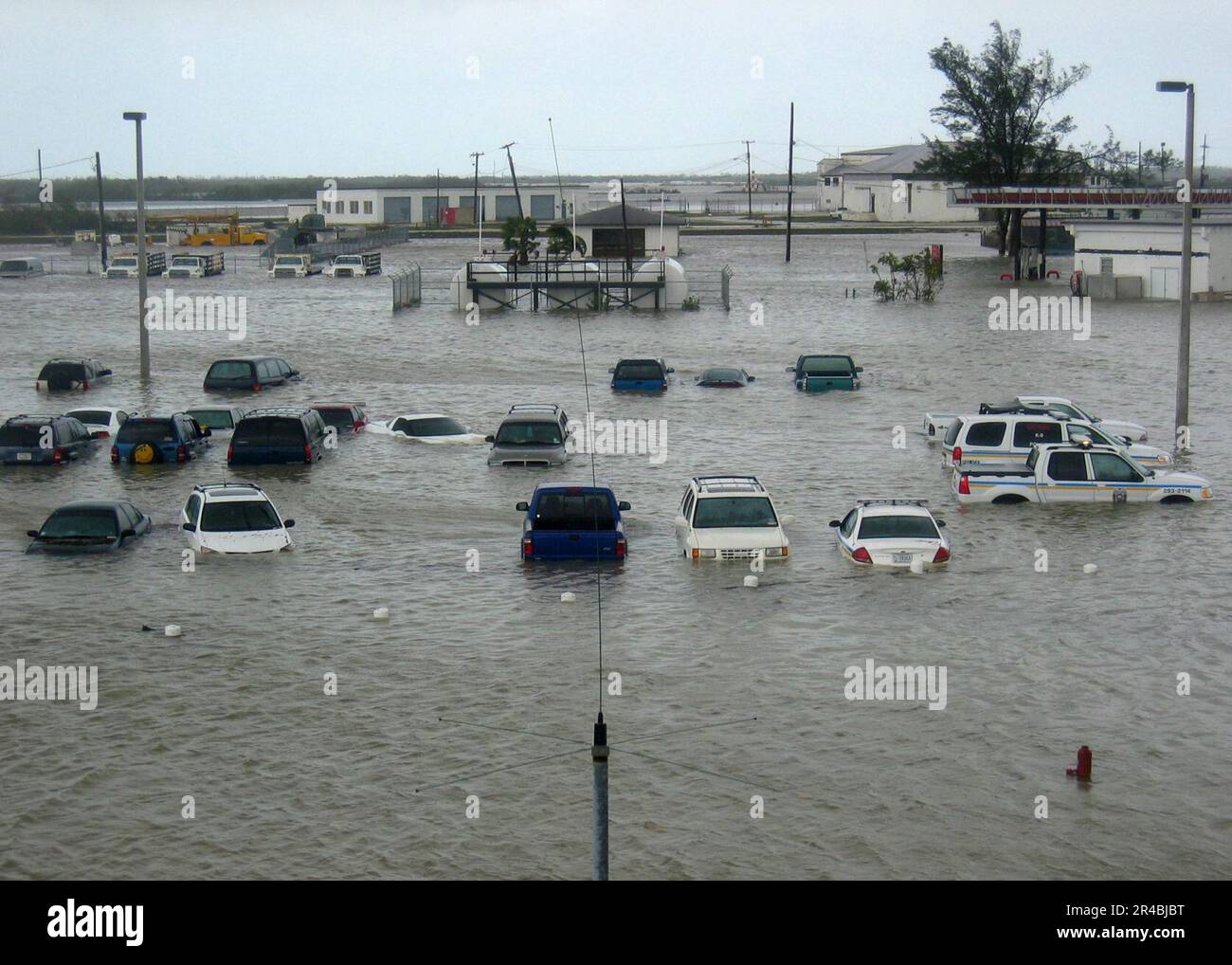 US Navy A parking lot on board Naval Air Station Key West, Fla., is ...