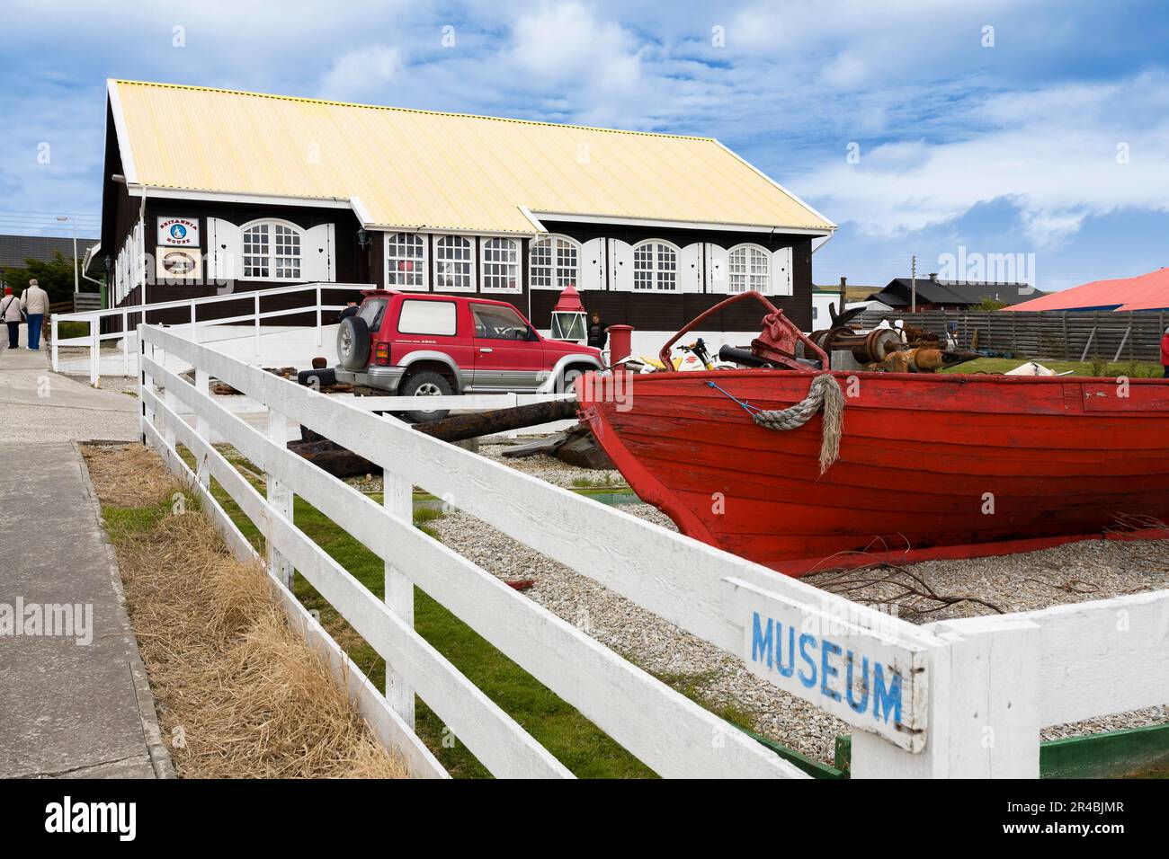 Museum, Port Stanley, Falkland Islands Stock Photo - Alamy