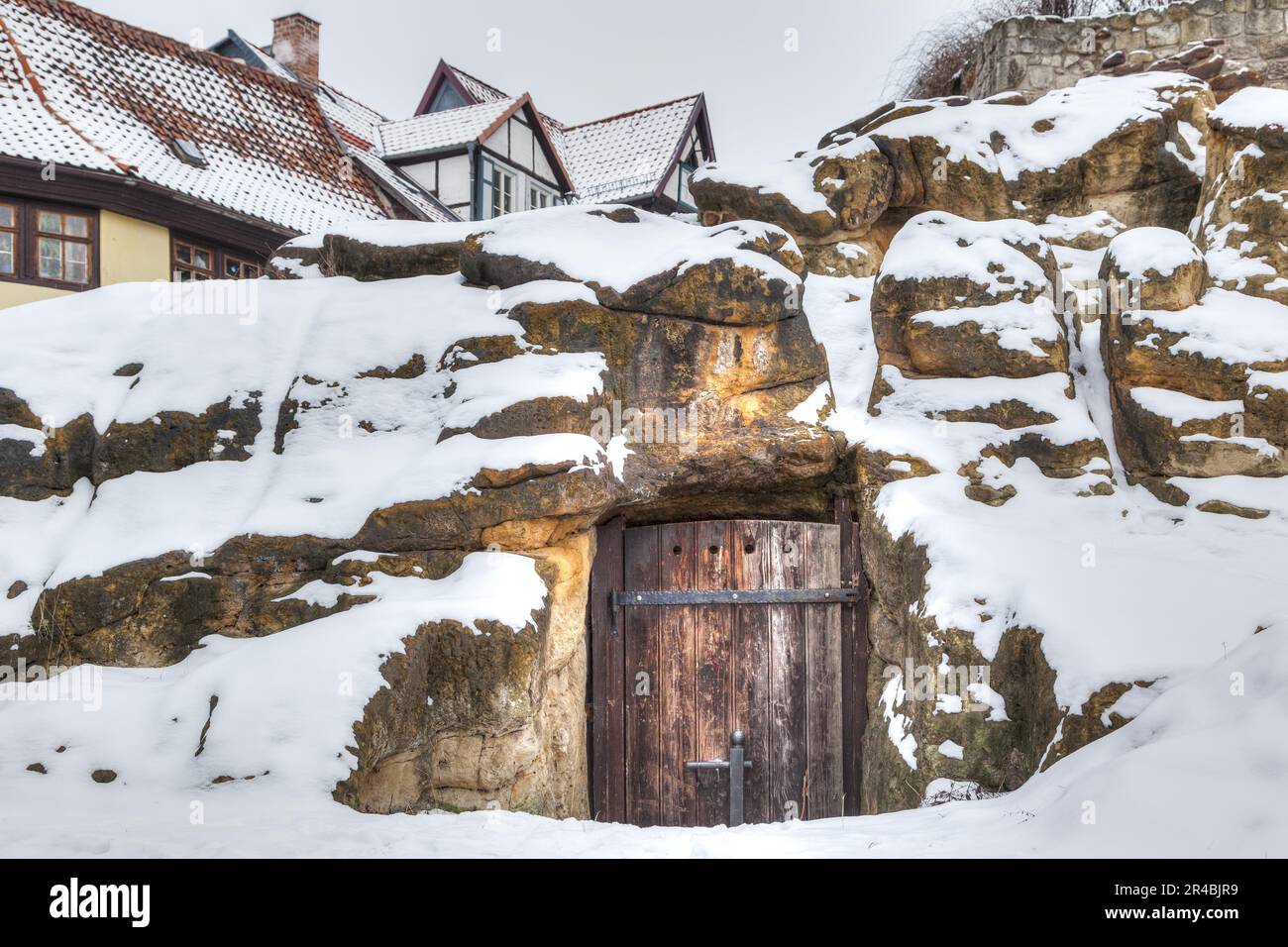 World Heritage City of Quedlinburg Rock Cellar Stock Photo - Alamy