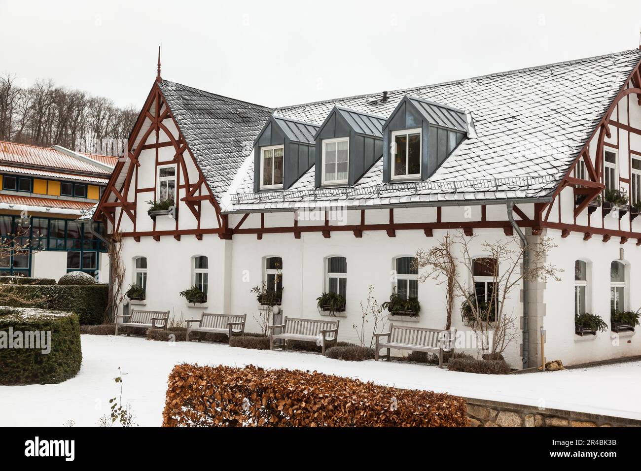 Bad Suderode bathhouse Stock Photo - Alamy
