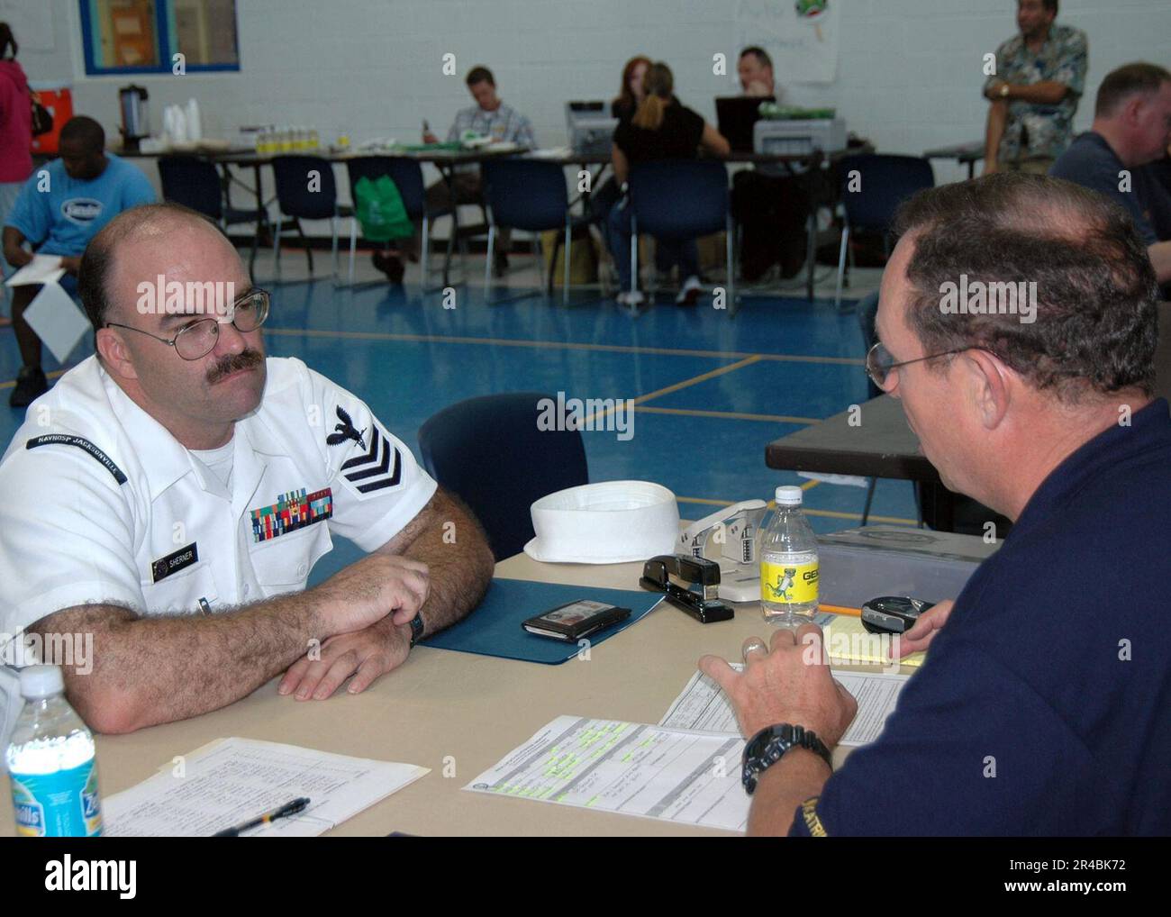 US Navy a Navy-Marine Corps Relief Society coordinator assists Hospital ...