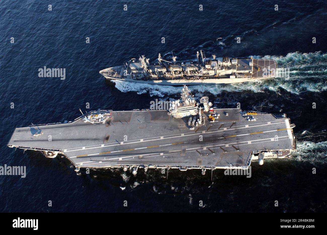 US Navy The Nimitz-class aircraft carrier USS Dwight D. Eisenhower (CVN ...