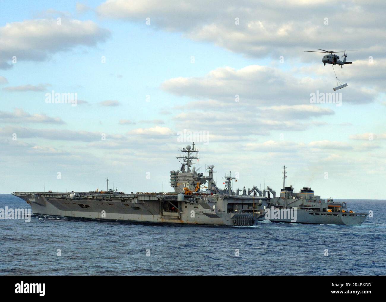 US Navy The Nimitz-class aircraft carrier USS Harry S. Truman (CVN 75 ...