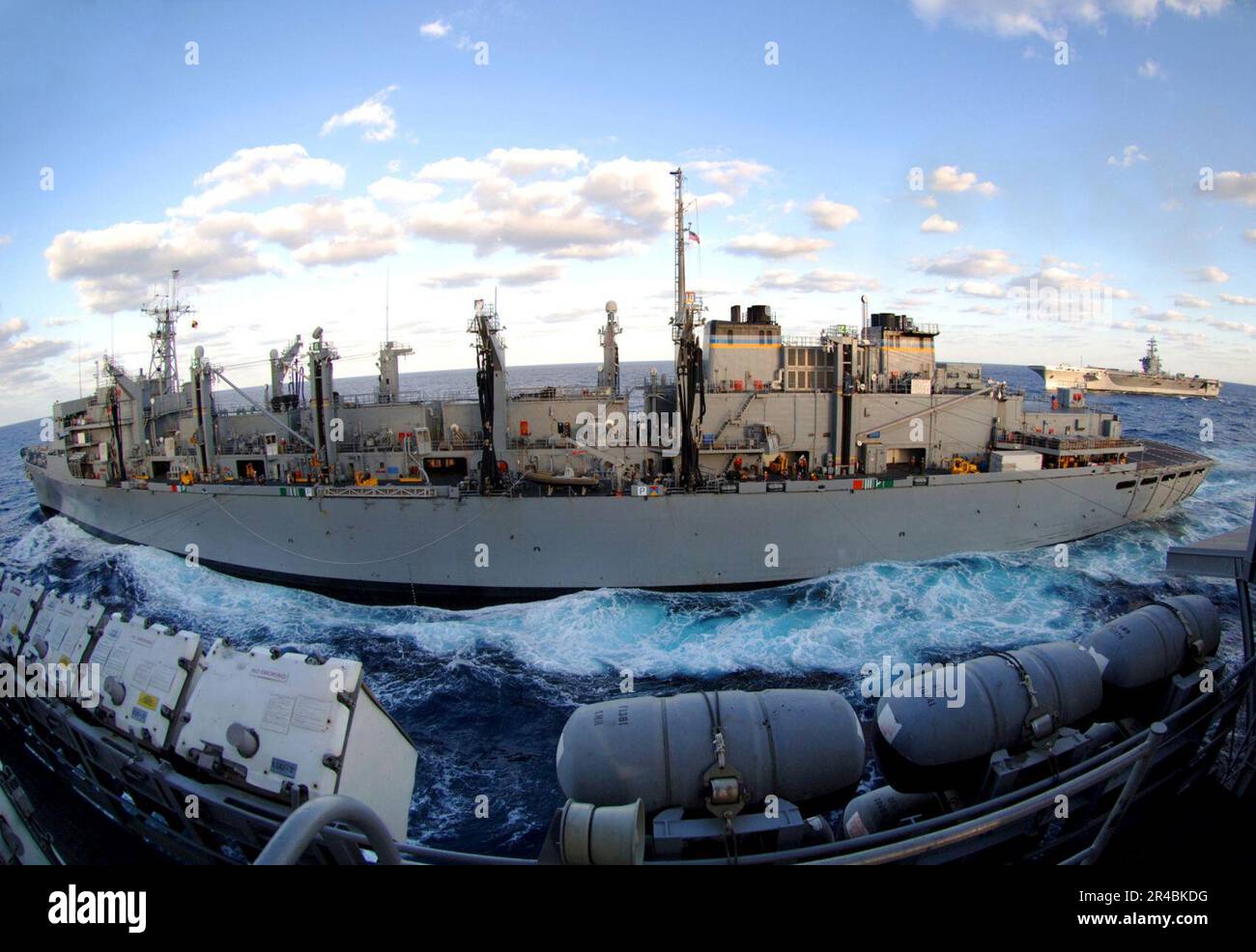 US Navy The Military Sealift Command (MSC) fast combat support ship ...