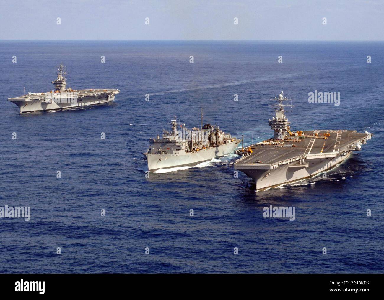 US Navy The Nimitz-class aircraft carrier USS Harry S. Truman (CVN 75 ...