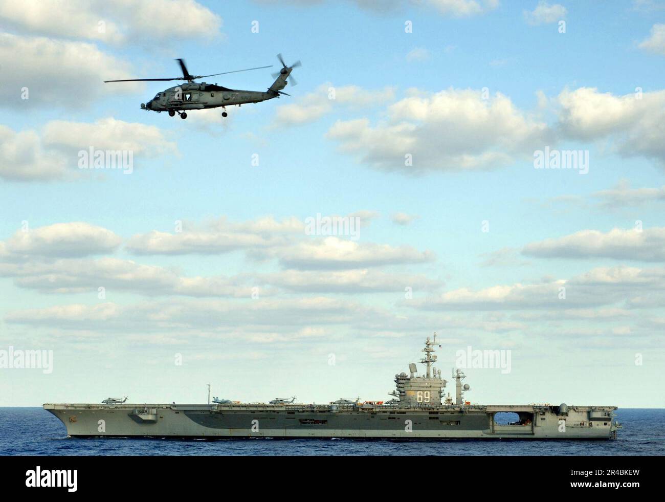 US Navy An HH-60H Seahawk helicopter, assigned to the Dragonslayers of ...