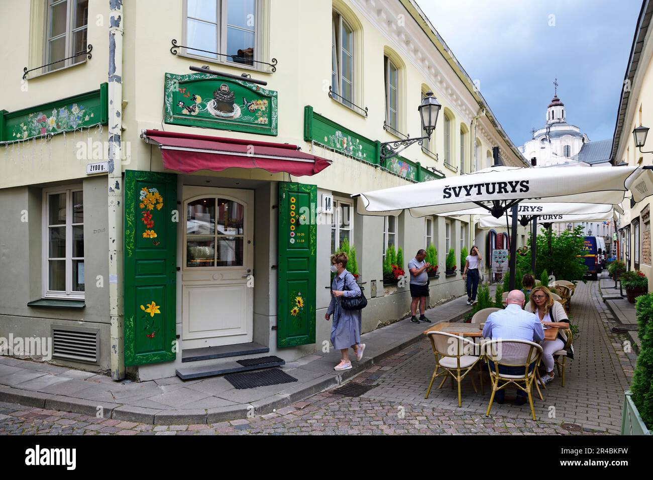 Cafe in vilnius hi-res stock photography and images - Alamy