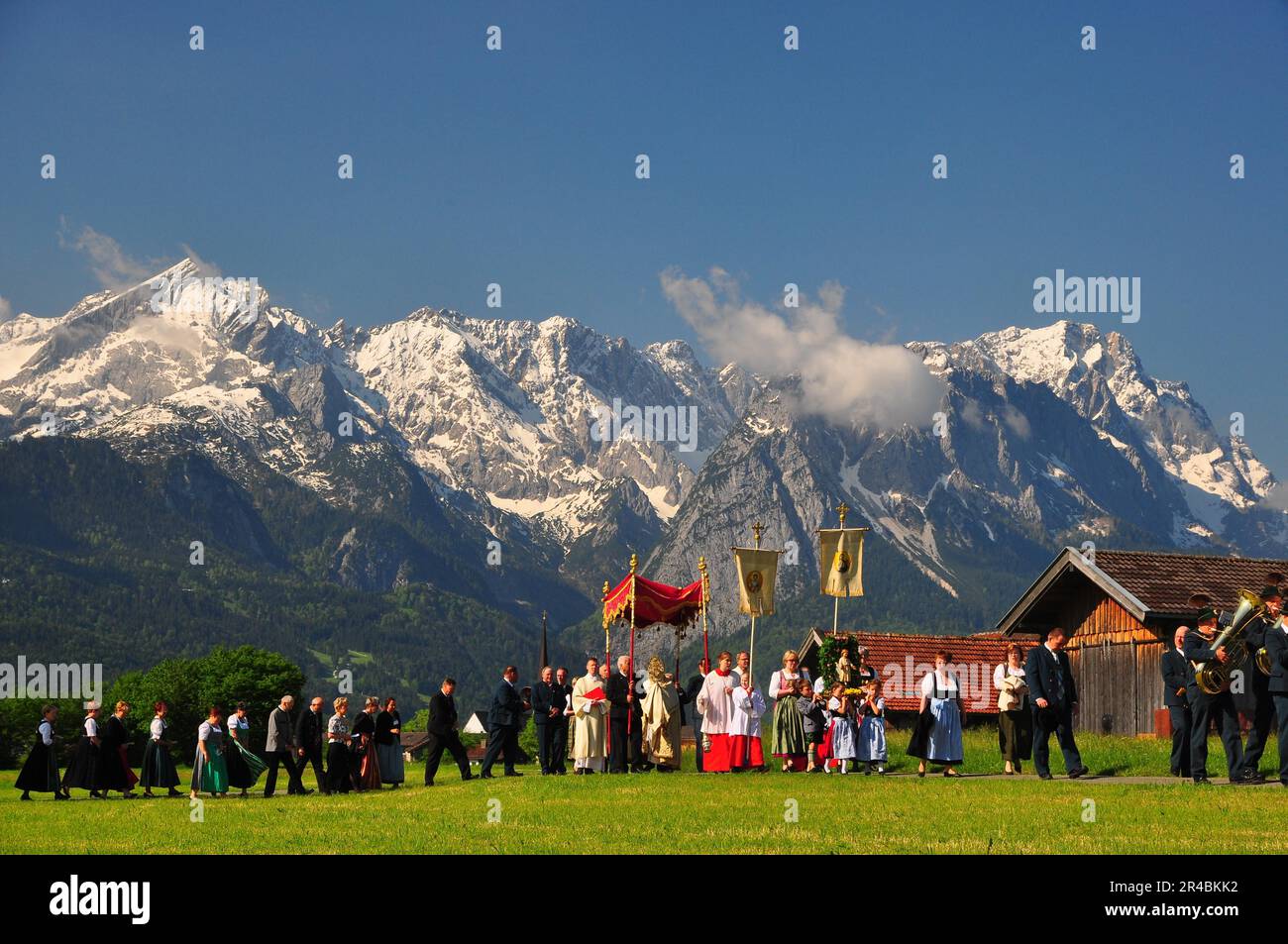Bavaria, traditional costumes, folklore, tradition, customs, Corpus ...