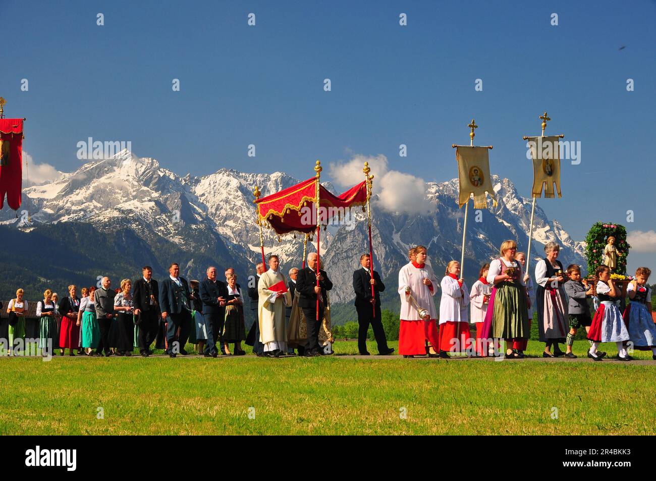 Bavaria, traditional costumes, folklore, tradition, customs, Corpus ...