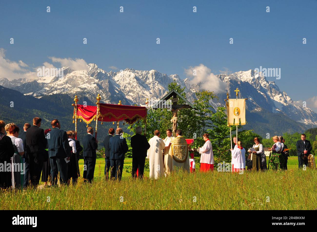 Bavaria, traditional costumes, folklore, tradition, customs, Corpus ...