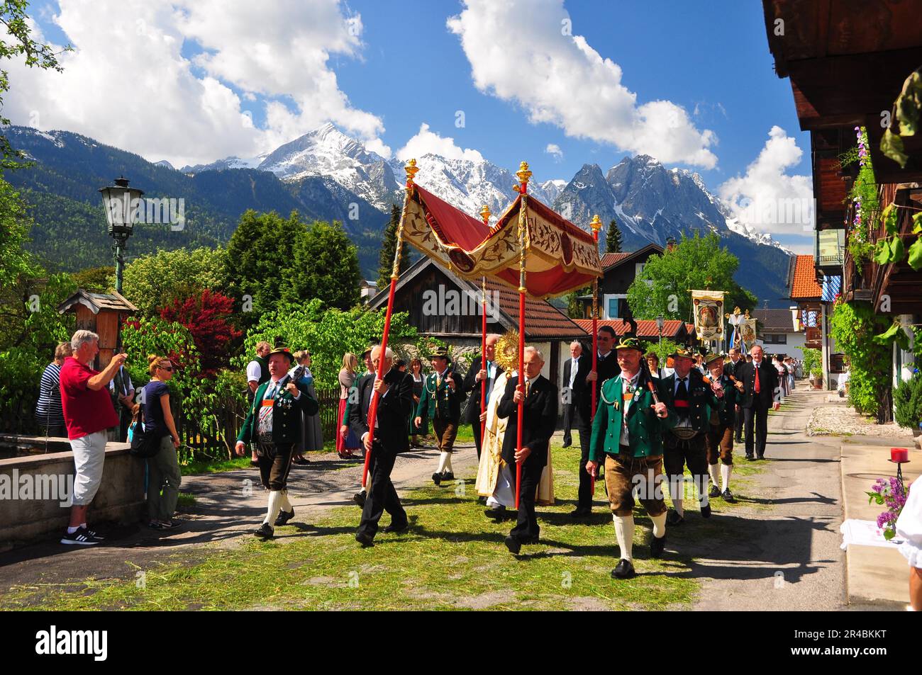 Bavaria, traditional costumes, folklore, tradition, customs, Corpus ...