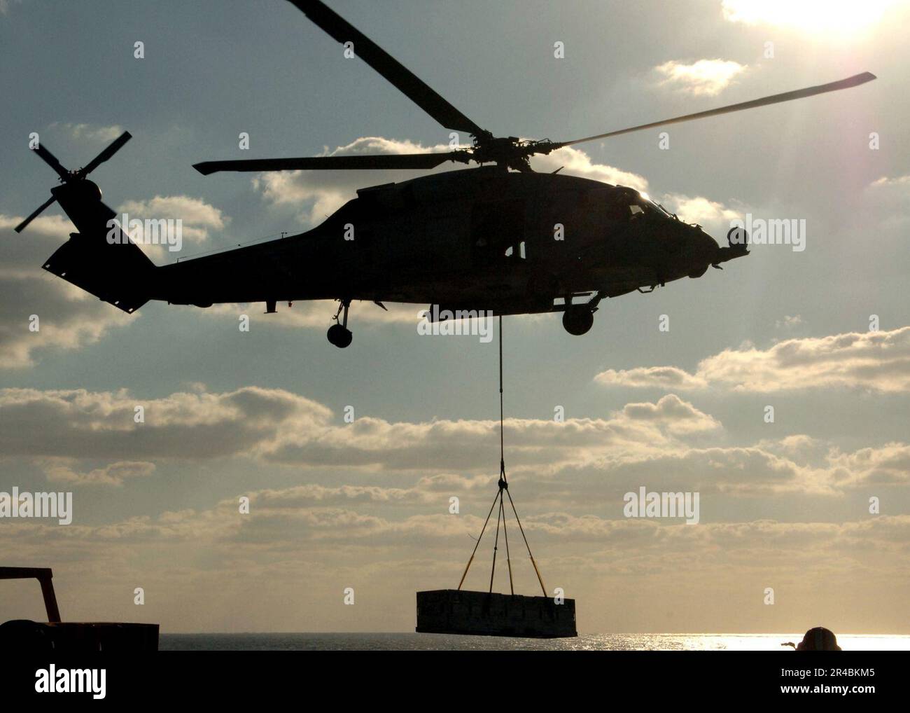 US Navy An HH-60H Seahawk helicopter, assigned to the Dragonslayers of ...