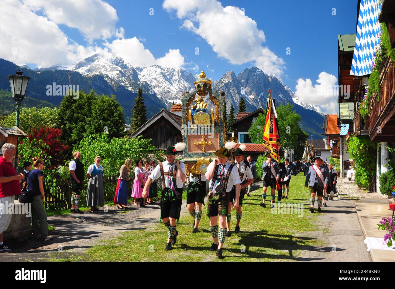 Bavaria, traditional costumes, folklore, tradition, customs, Corpus ...